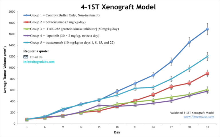 4T1 Syngeneic Murine Model - Altogen Labs